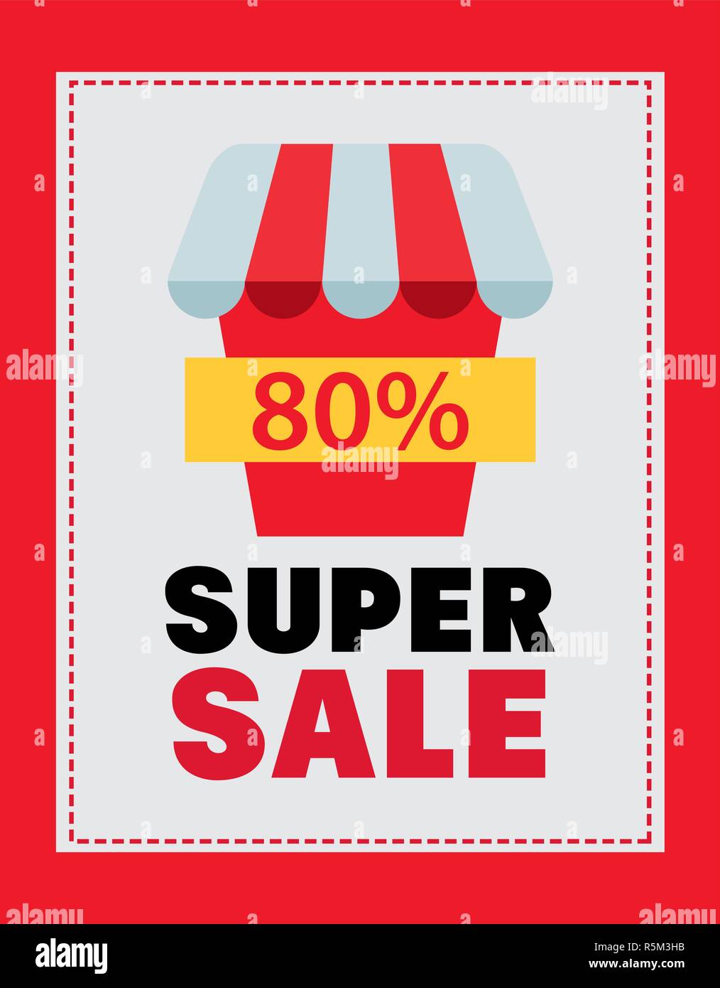 super saturday sale discount offer store vector illustration Stock ...