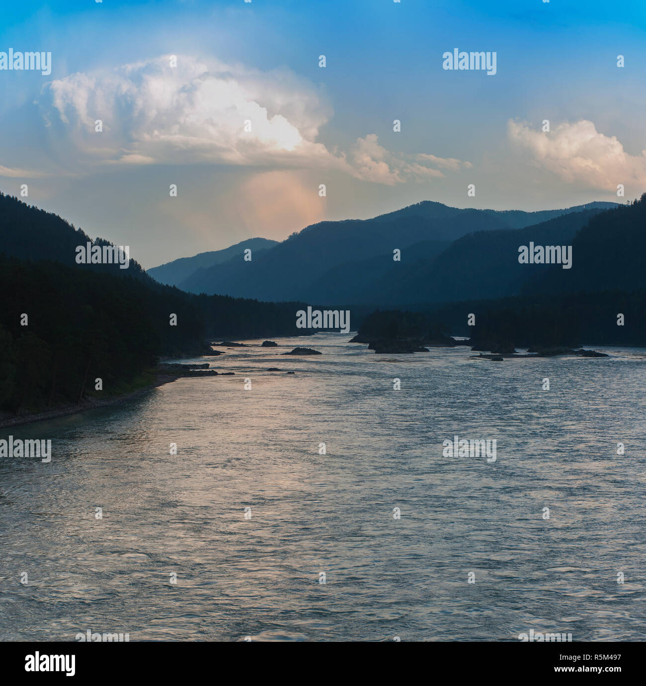 Chemal altai katun siberia hi-res stock photography and images - Alamy
