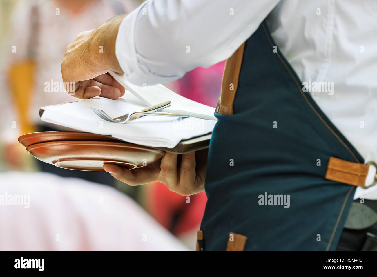 Waiter cutlery hi-res stock photography and images - Alamy