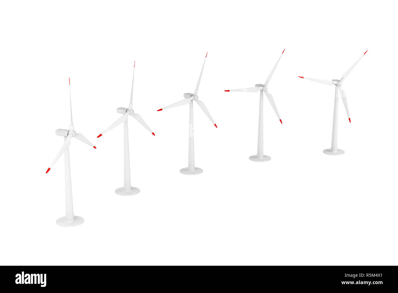 Group of wind turbines Stock Photo - Alamy