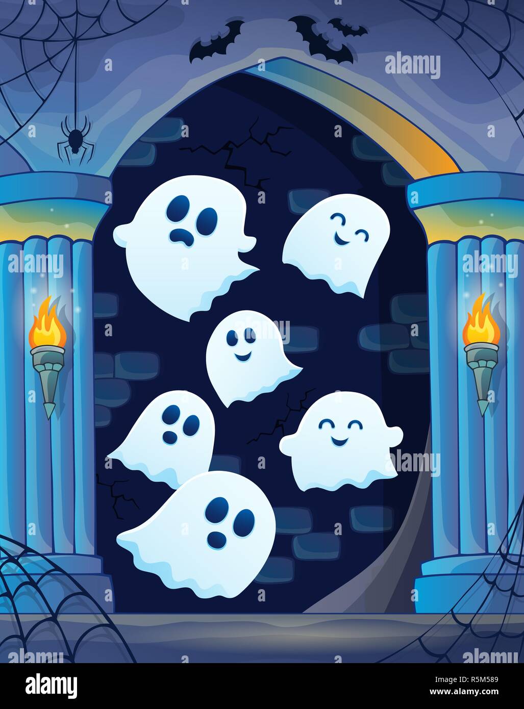 Ghosts in the castle hi-res stock photography and images - Alamy