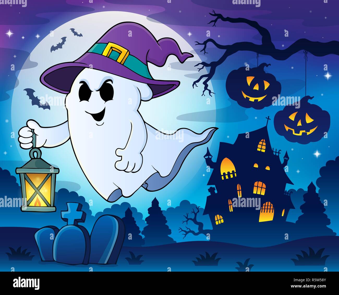 Ghost theme hi-res stock photography and images - Alamy