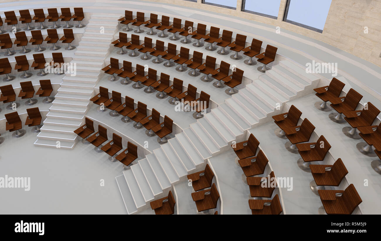 3d rendering lecture hall hi-res stock photography and images - Alamy