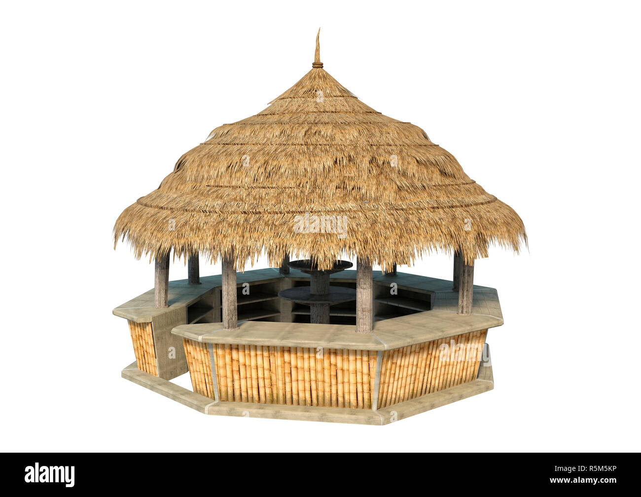 At beach bar Cut Out Stock Images & Pictures - Alamy