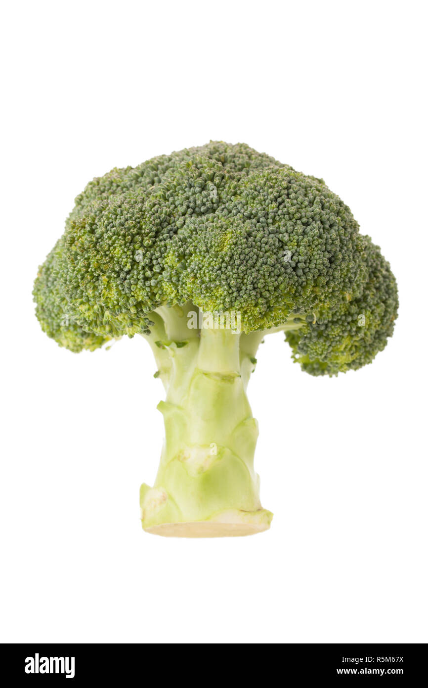 front view of broccoli Stock Photo - Alamy