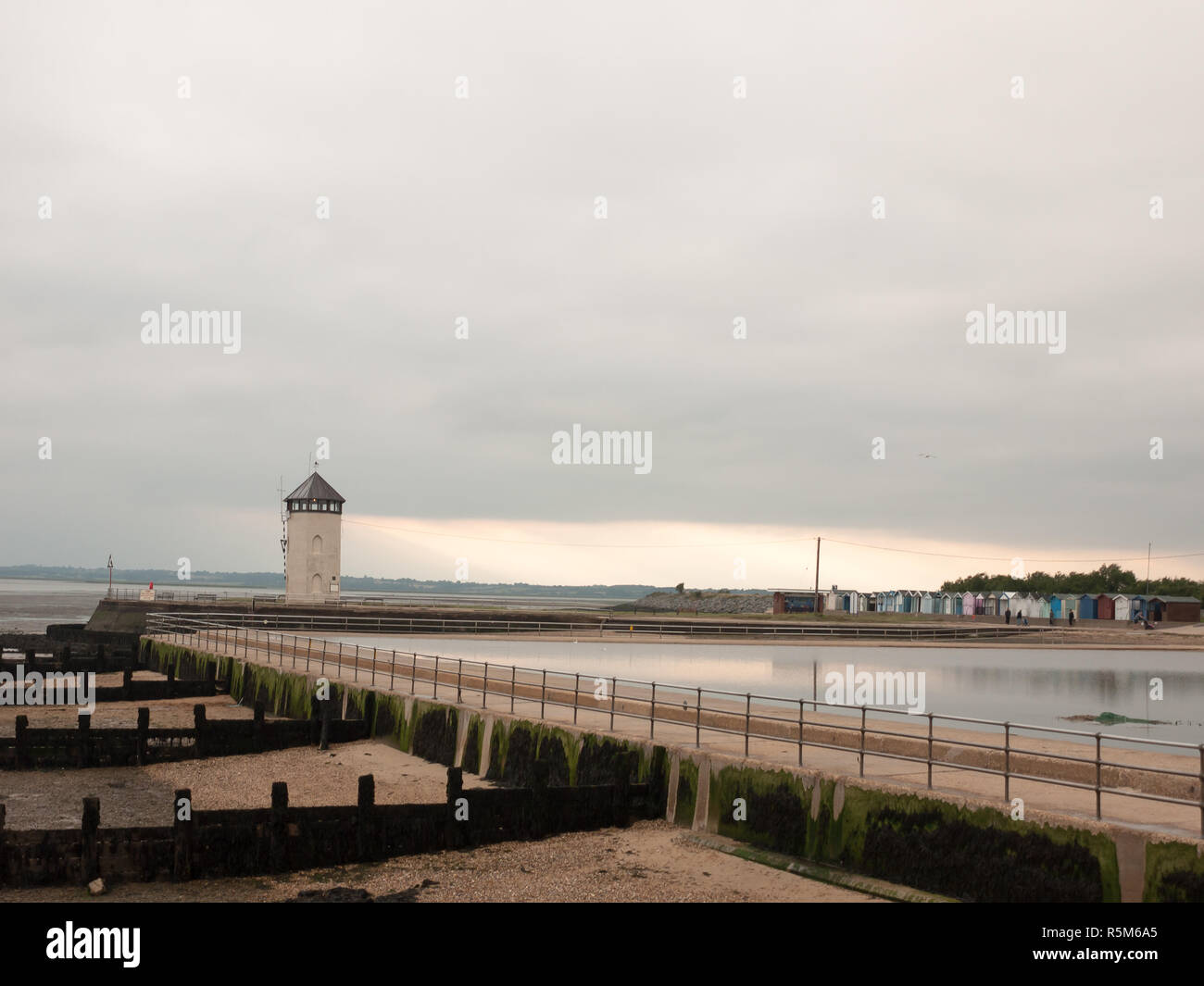 Brightlingsea beach sunset hi-res stock photography and images - Alamy