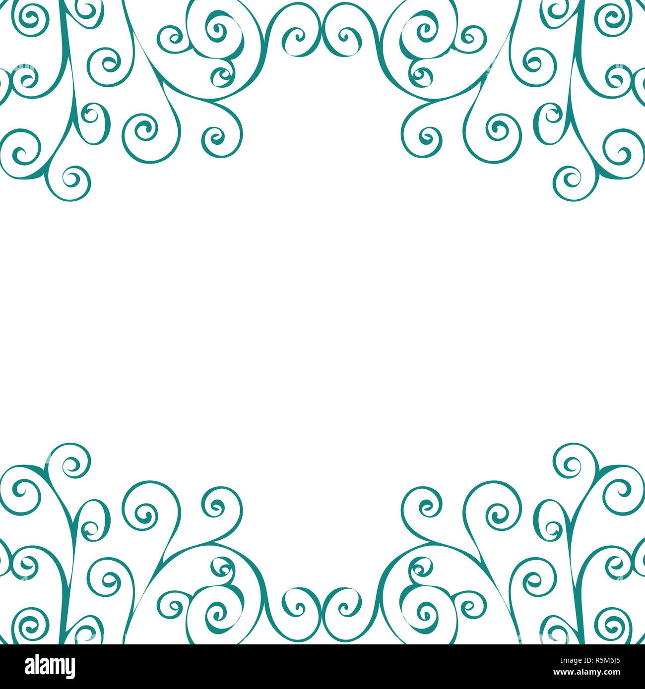 Decorative vintage pattern text background Stock Photo - Alamy