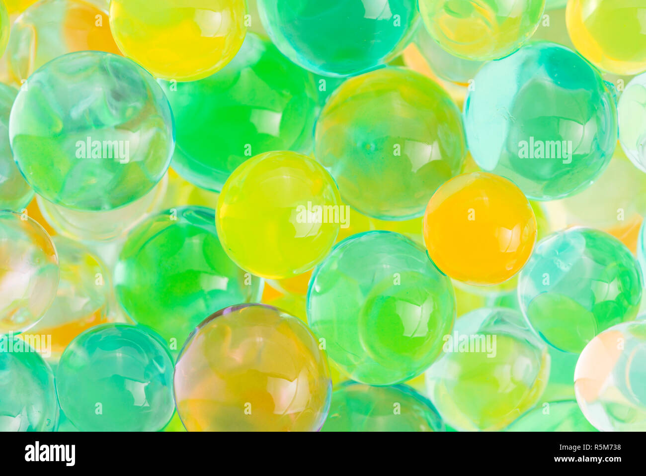 Color balls, hydrogel beads Stock Photo - Alamy