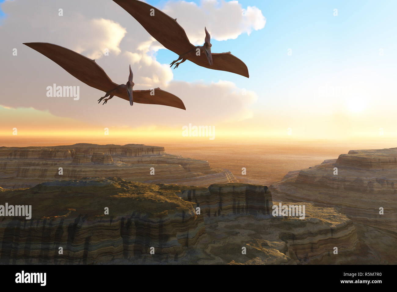 Prehistoric flight hi-res stock photography and images - Alamy