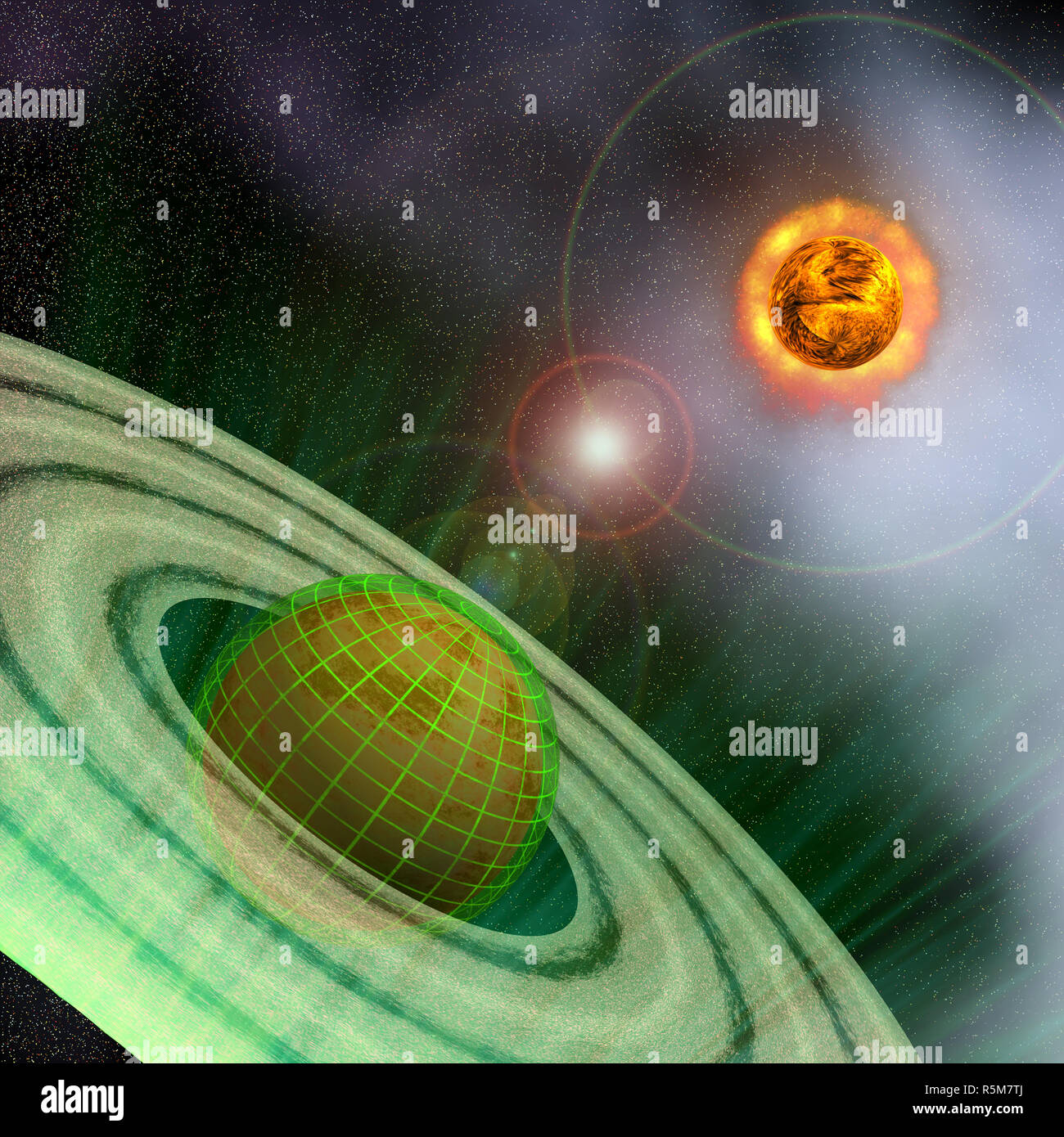 Endless matrix hi-res stock photography and images - Alamy