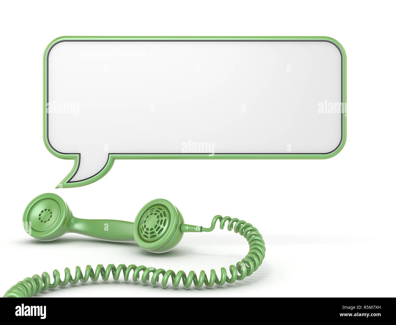 Handset bubble hi-res stock photography and images - Alamy