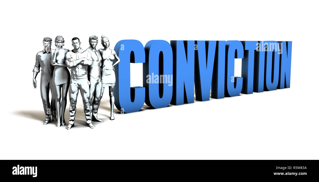 Conviction Cut Out Stock Images & Pictures - Alamy