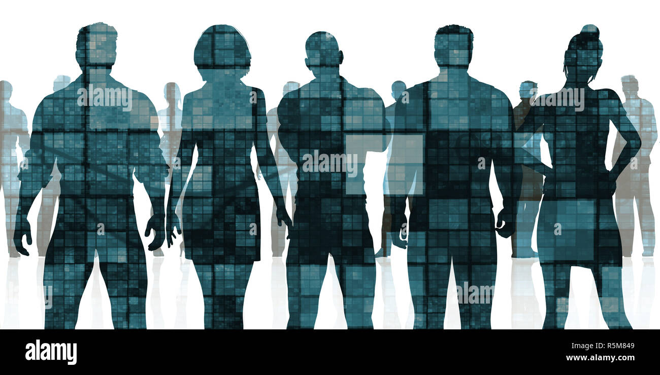 Business People Standing Stock Photo - Alamy