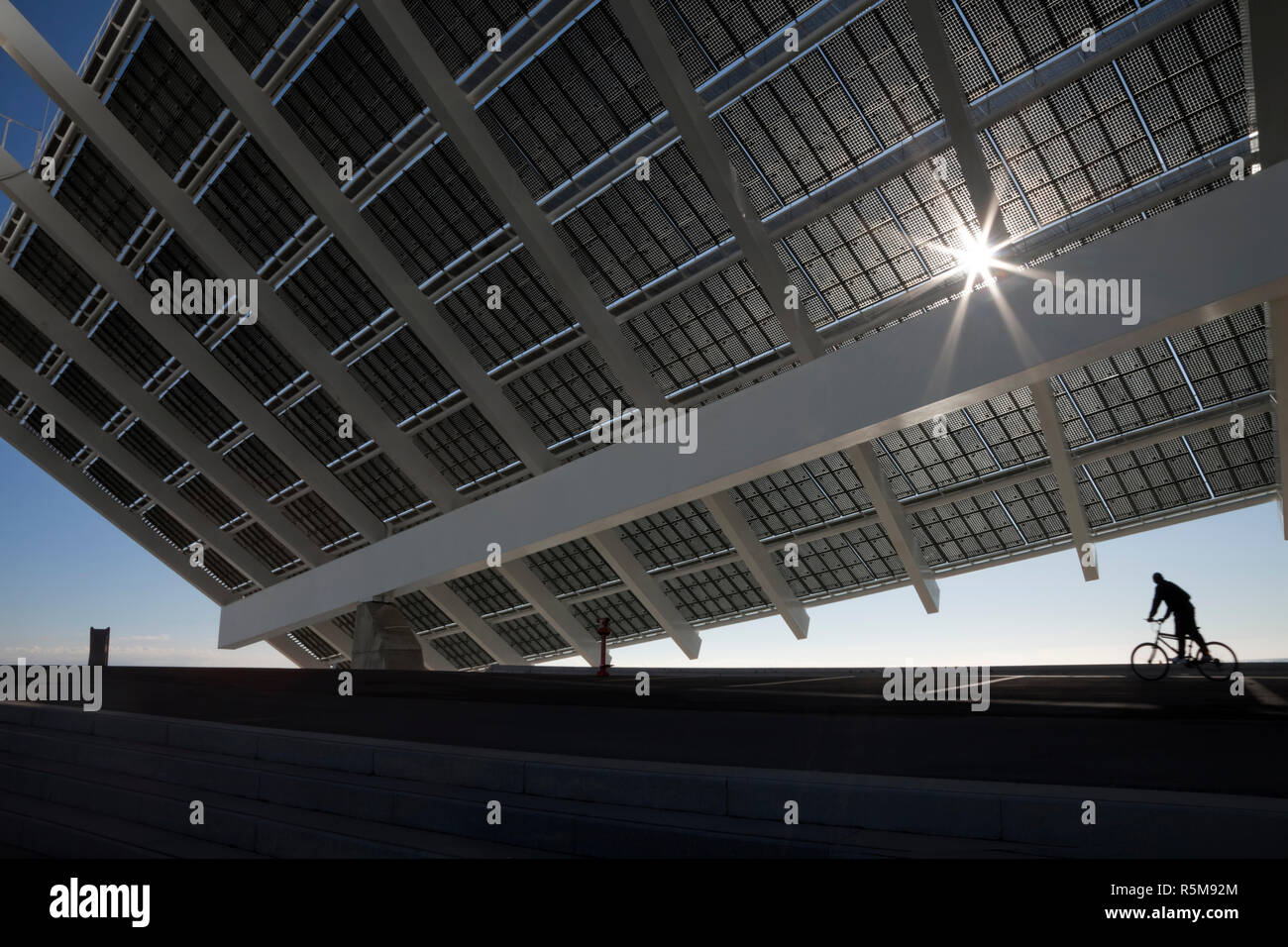 Large solar panels Stock Photo - Alamy