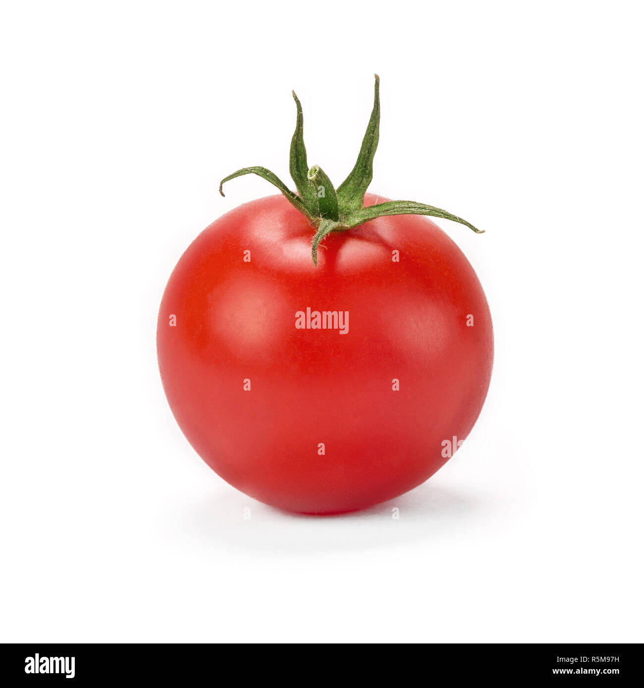 one fresh red tomato isolated Stock Photo - Alamy