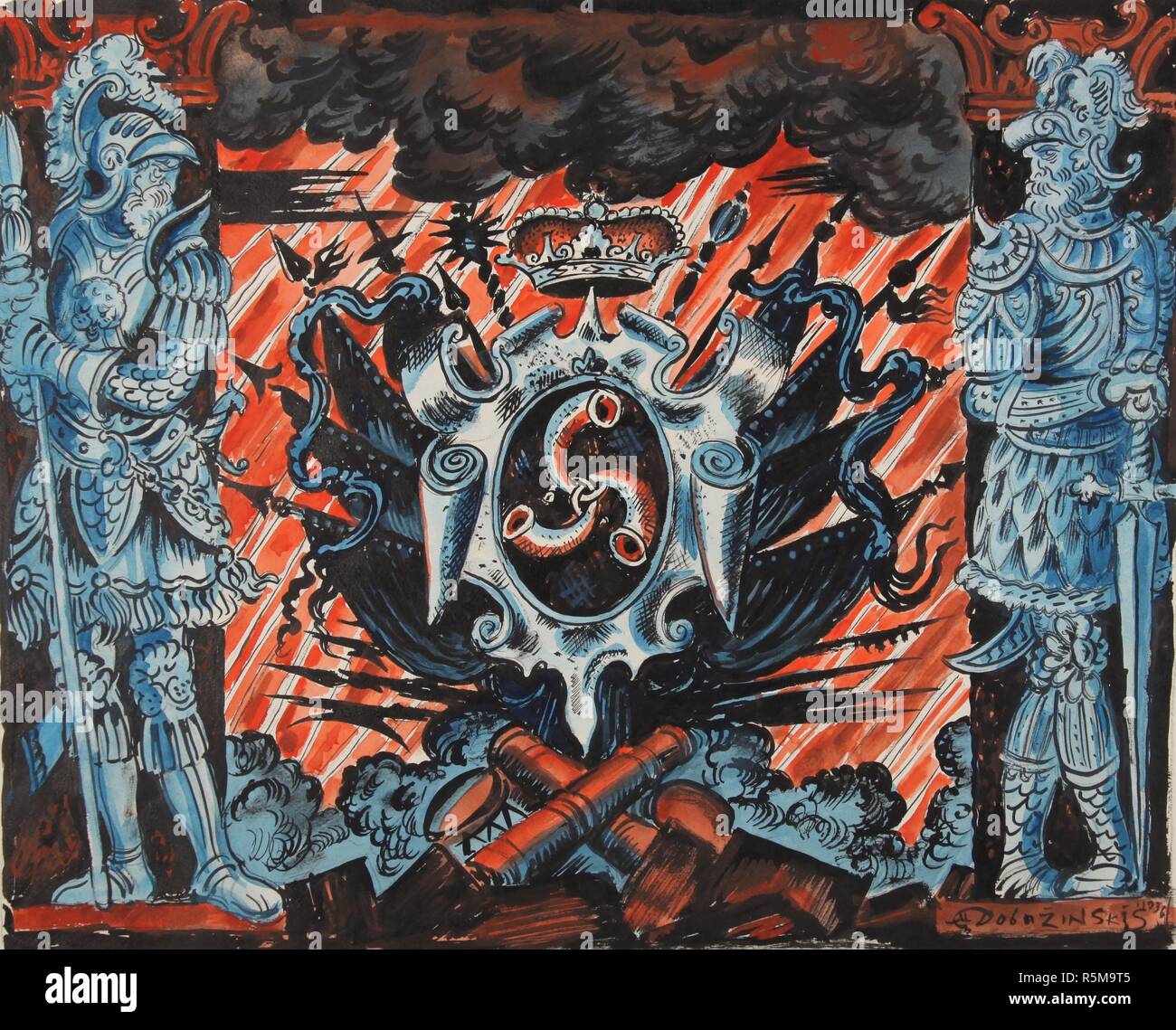 Mstislav dobuzhinsky hi-res stock photography and images - Alamy