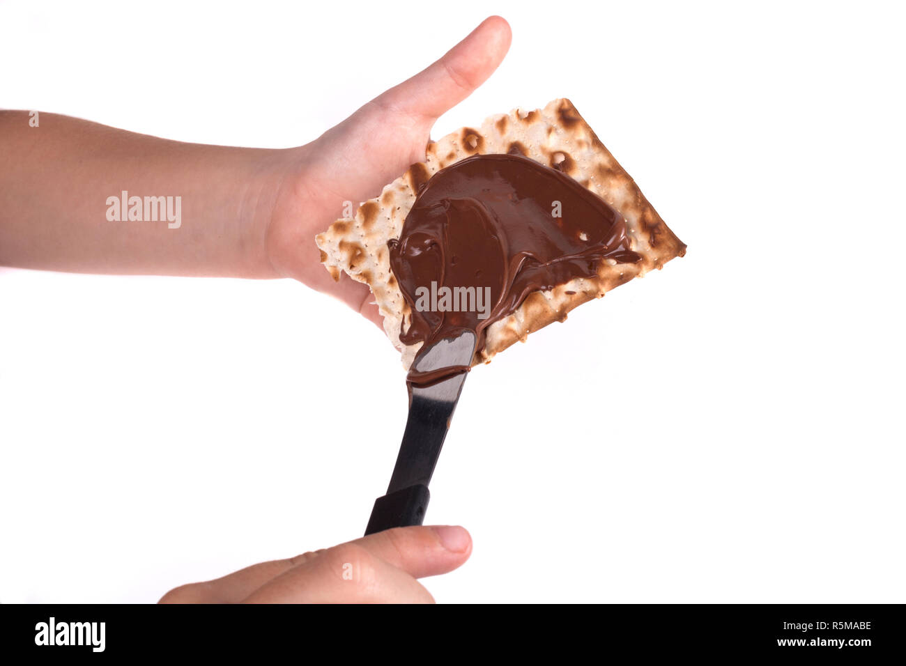 Passover matzoh jewish holiday bread Cut Out Stock Images & Pictures ...