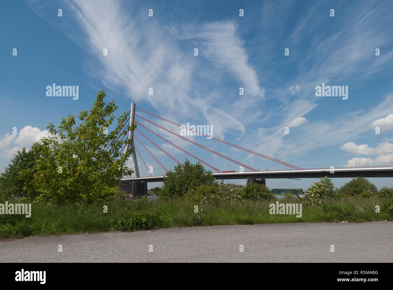 Rhine bridge of wesel hi-res stock photography and images - Alamy