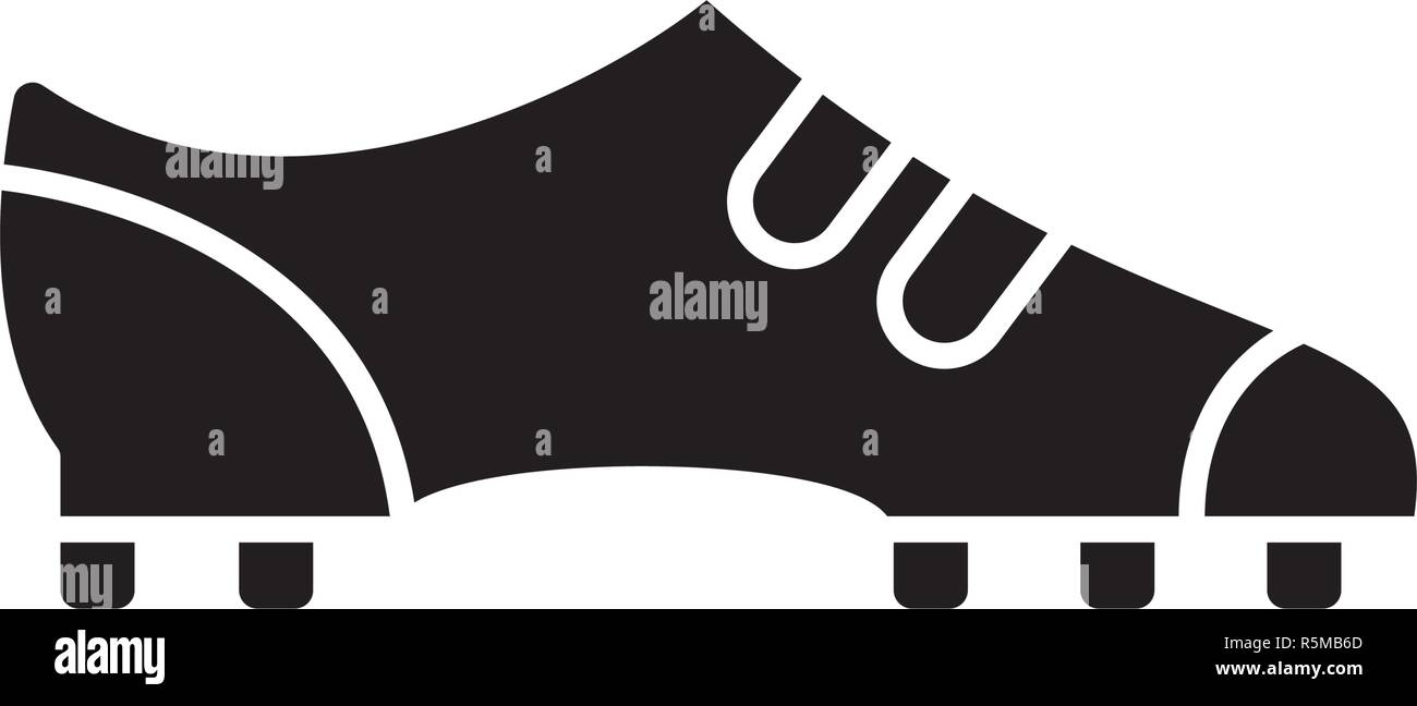 Boots black icon, vector sign on isolated background. Boots concept ...