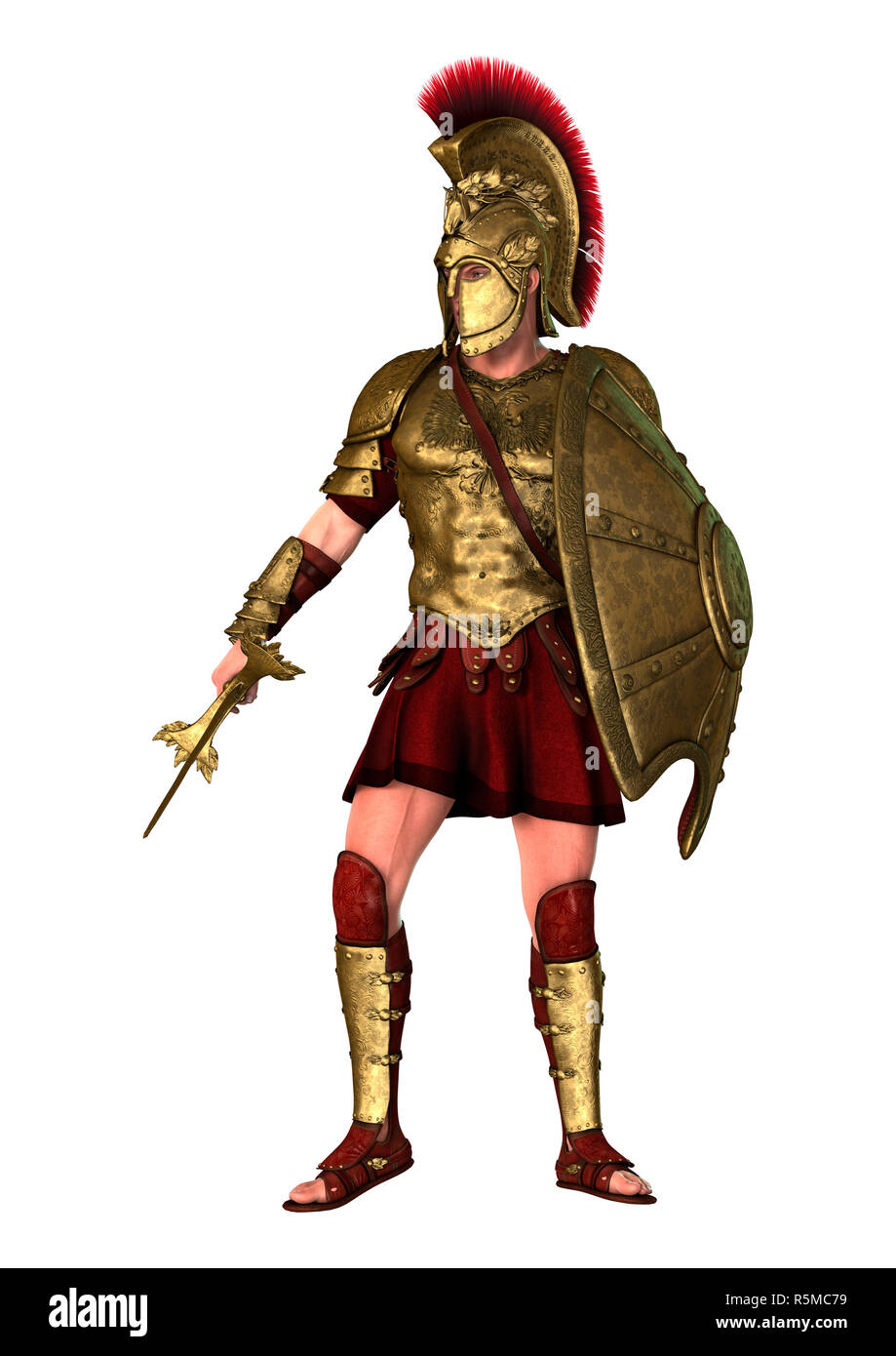 Spartan warrior hi-res stock photography and images - Alamy