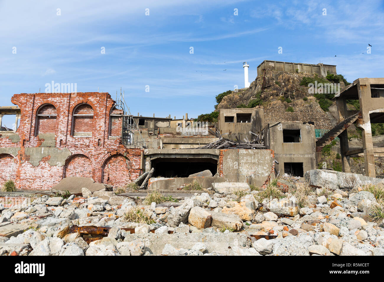 Hashima island history hi-res stock photography and images - Alamy