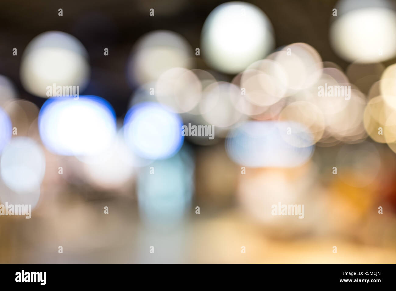 Bokeh of cityscape at night Stock Photo - Alamy