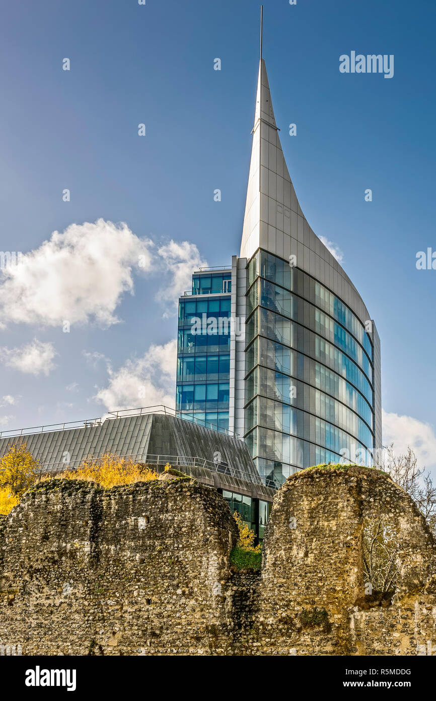 The Blade Viewed From The Abbey Ruins, Reading, Berkshire, UK Stock ...