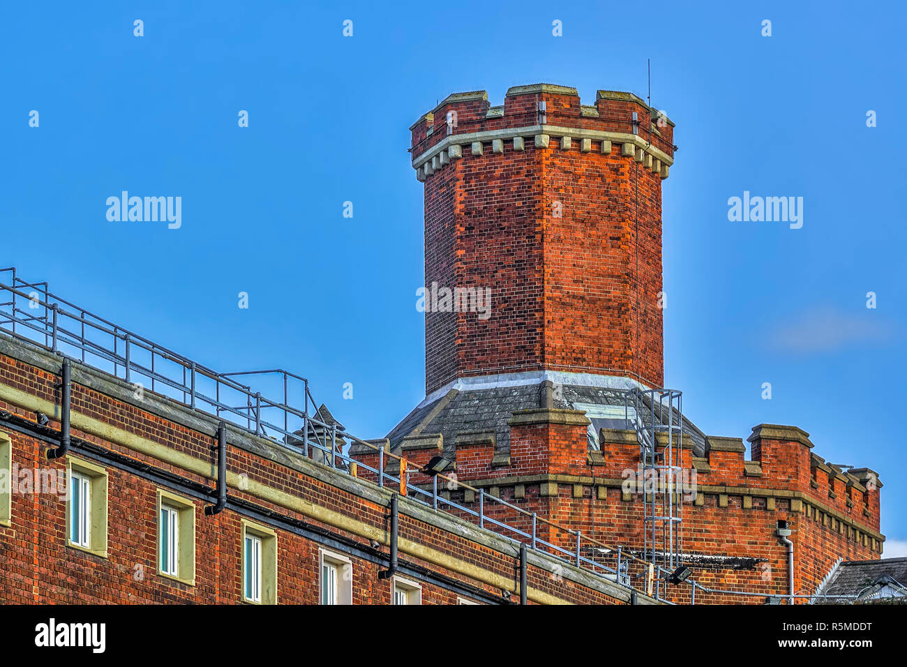 The Tower Of The Gaol At Reading Berkshire UK Stock Photo - Alamy
