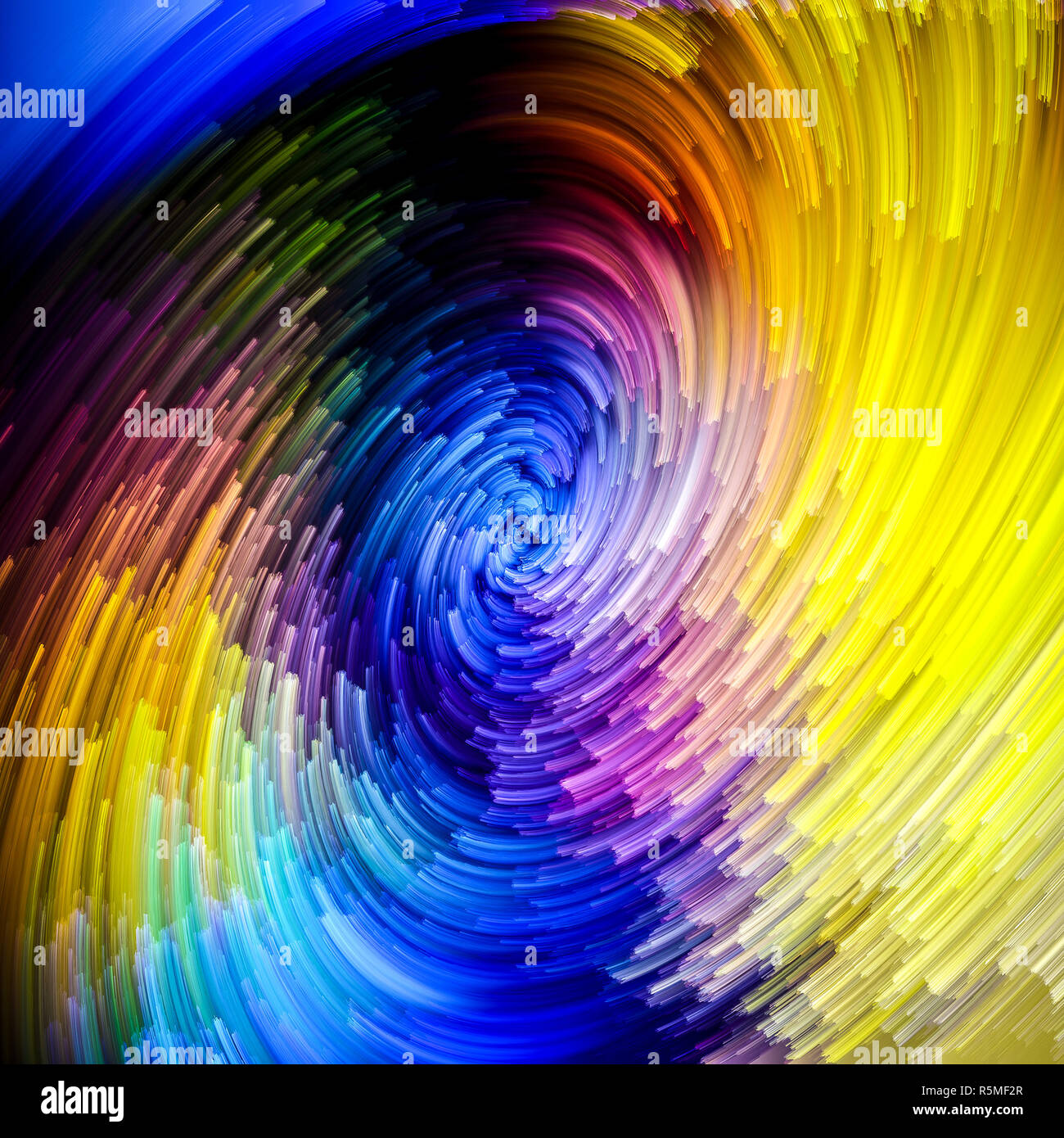 Acceleration of Vibrant Vortex Stock Photo - Alamy