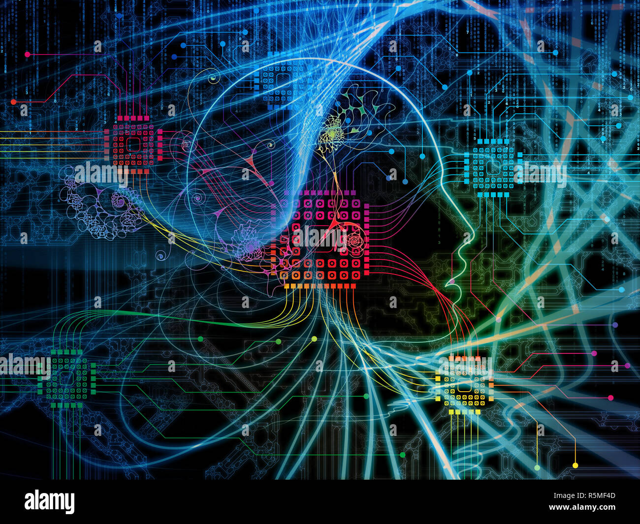 Machine Consciousness Metaphor Stock Photo - Alamy