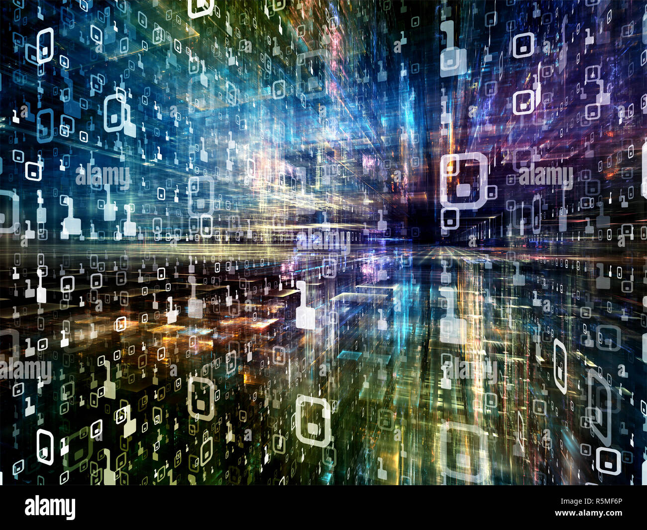 Perspectives of Digital World Stock Photo - Alamy