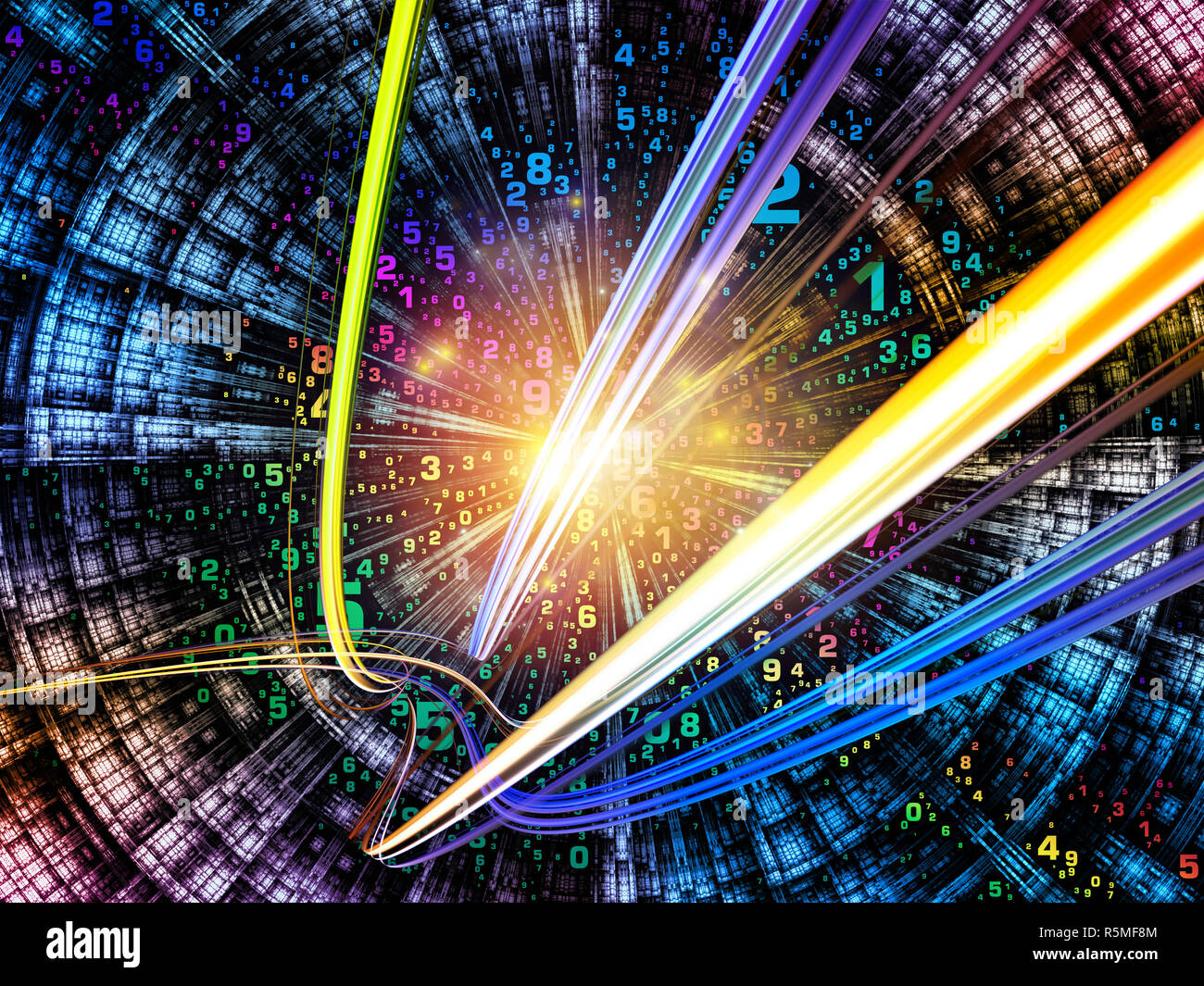 Inner Life of Digital World Stock Photo - Alamy