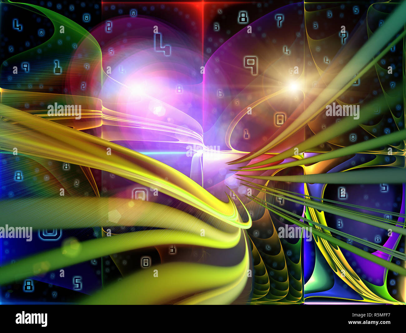 Digital data processing cyber calculation hi-res stock photography and ...