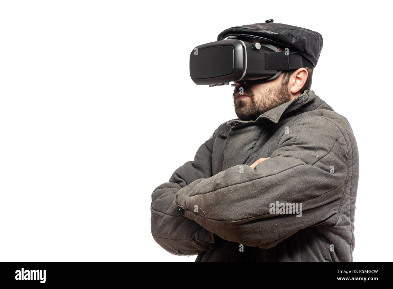 Old fashioned headset hi-res stock photography and images - Alamy