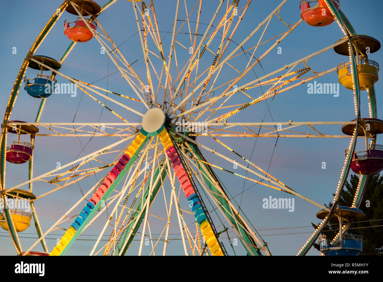 Fun fair spinning wheel hi-res stock photography and images - Alamy