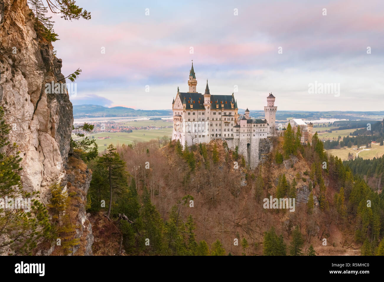 Fairytale Neuschwanstein Castle, Bavaria, Germany Stock Photo - Alamy