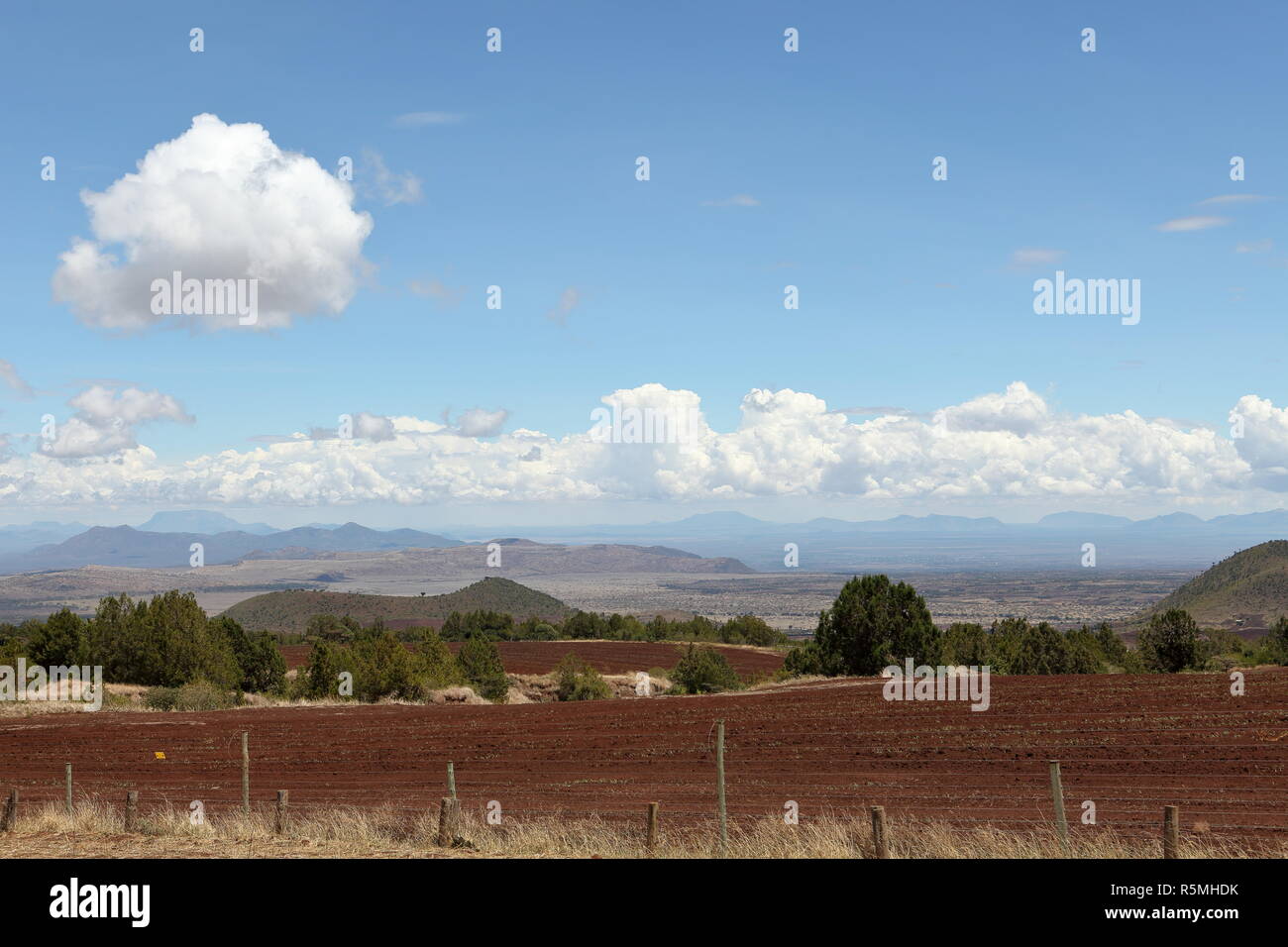 the landscapes in north kenya Stock Photo - Alamy