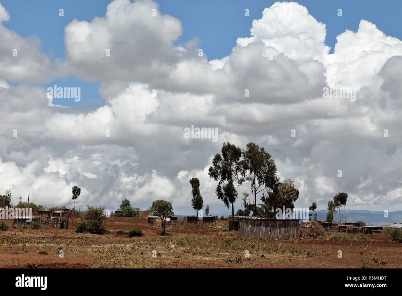 the landscapes in north kenya Stock Photo - Alamy