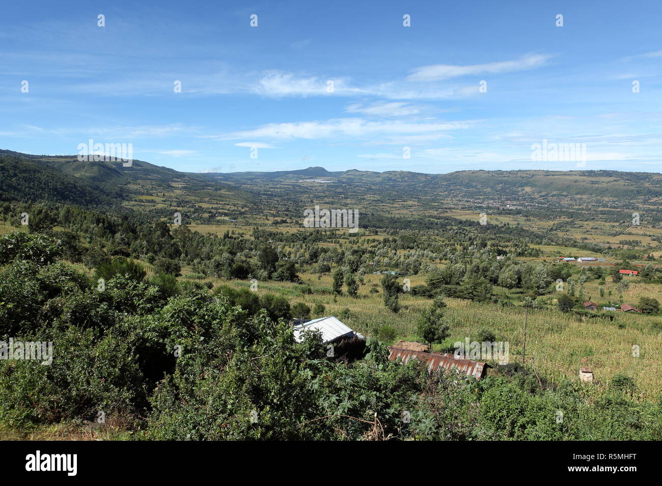 the landscapes in north kenya Stock Photo - Alamy