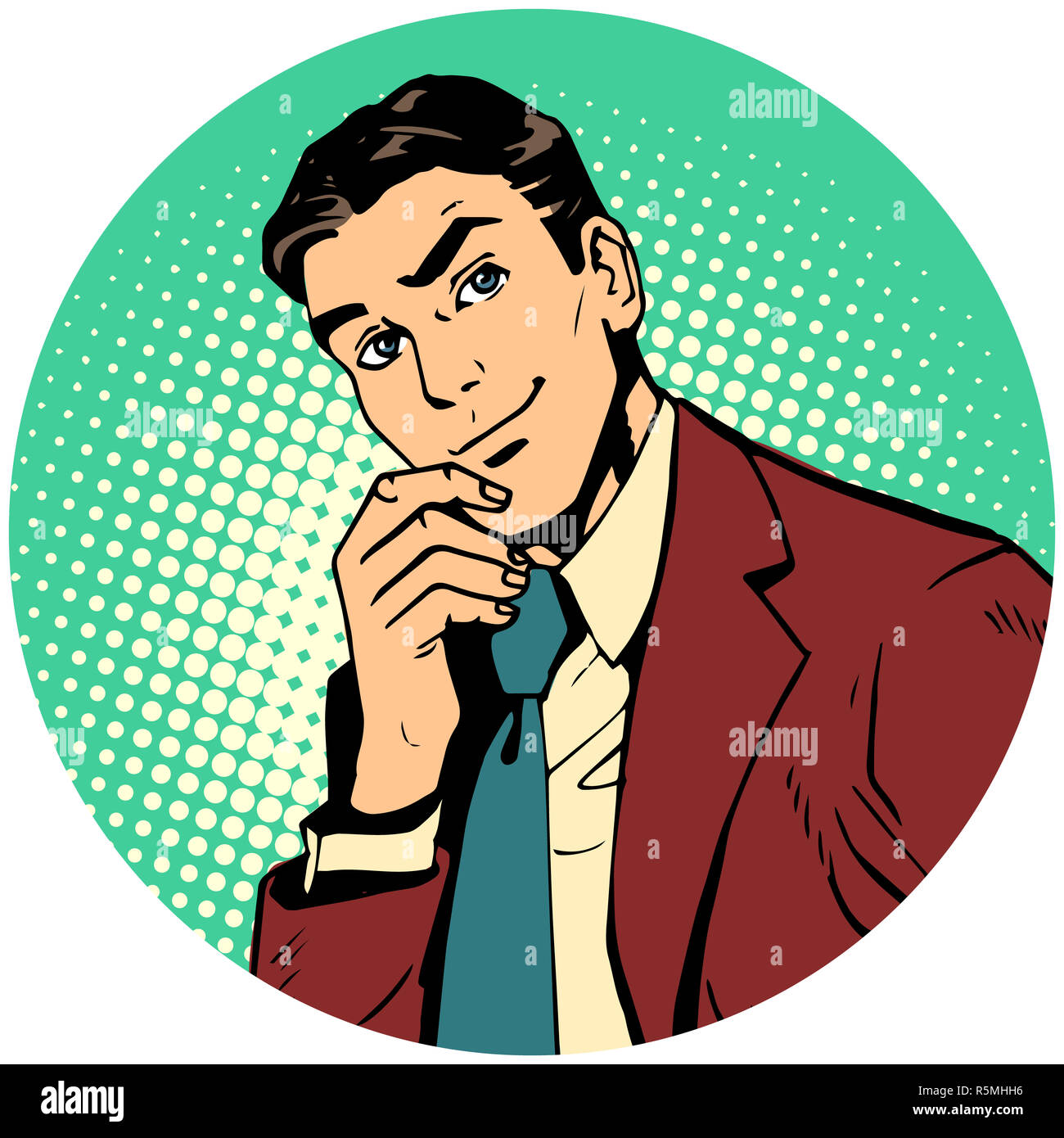 Round avatar hi-res stock photography and images - Alamy