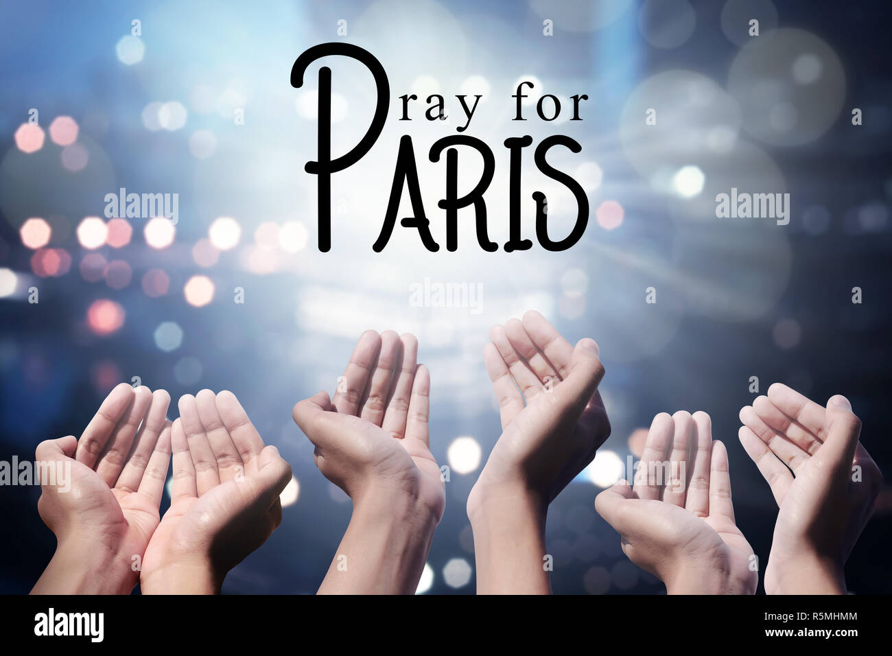 Pray For Paris Stock Photo - Alamy