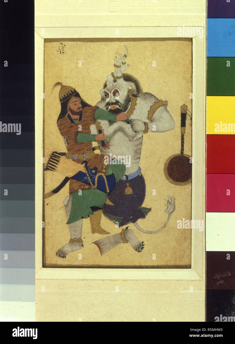 Rostam recovers the key to the stronghold of the White Demon ...