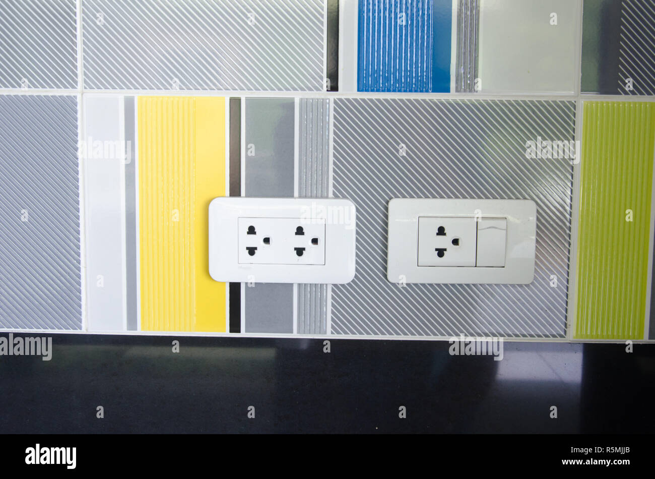 Plug in wall Stock Photo - Alamy