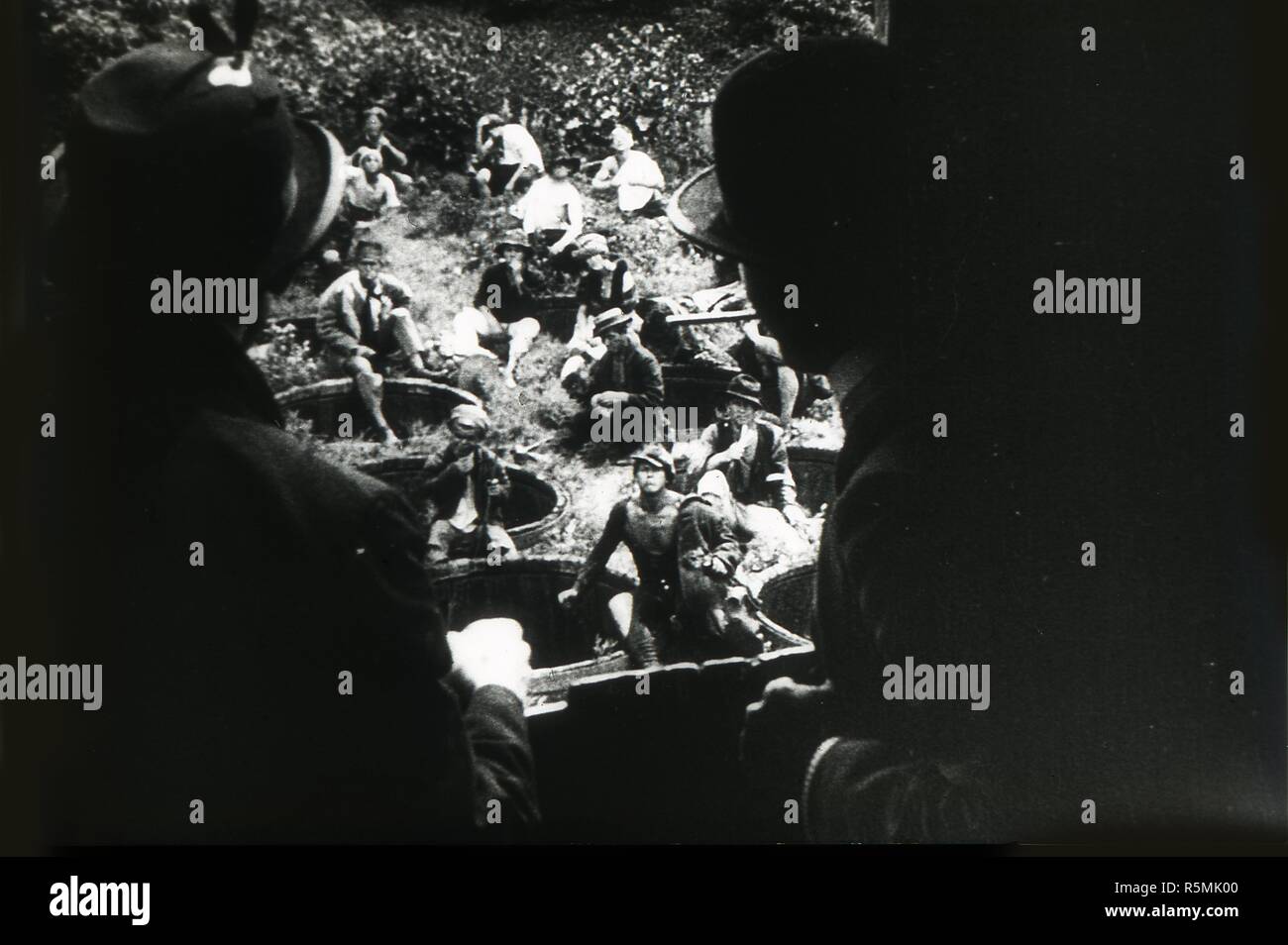 Scene from the film Strike by Sergei Eisenstein. Museum: PRIVATE ...