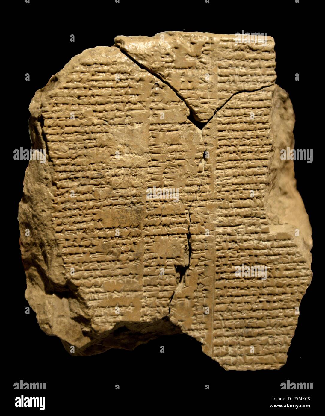 The tablet of the Epic of Gilgamesh. Museum: The Sulaymaniyah Museum ...