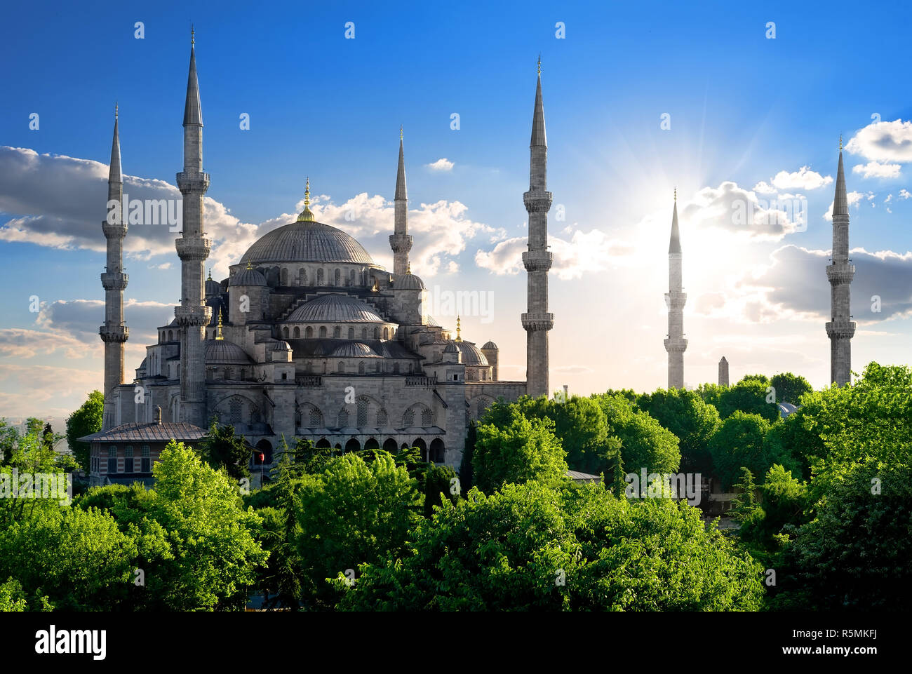 Famous Blue Mosque Stock Photo - Alamy