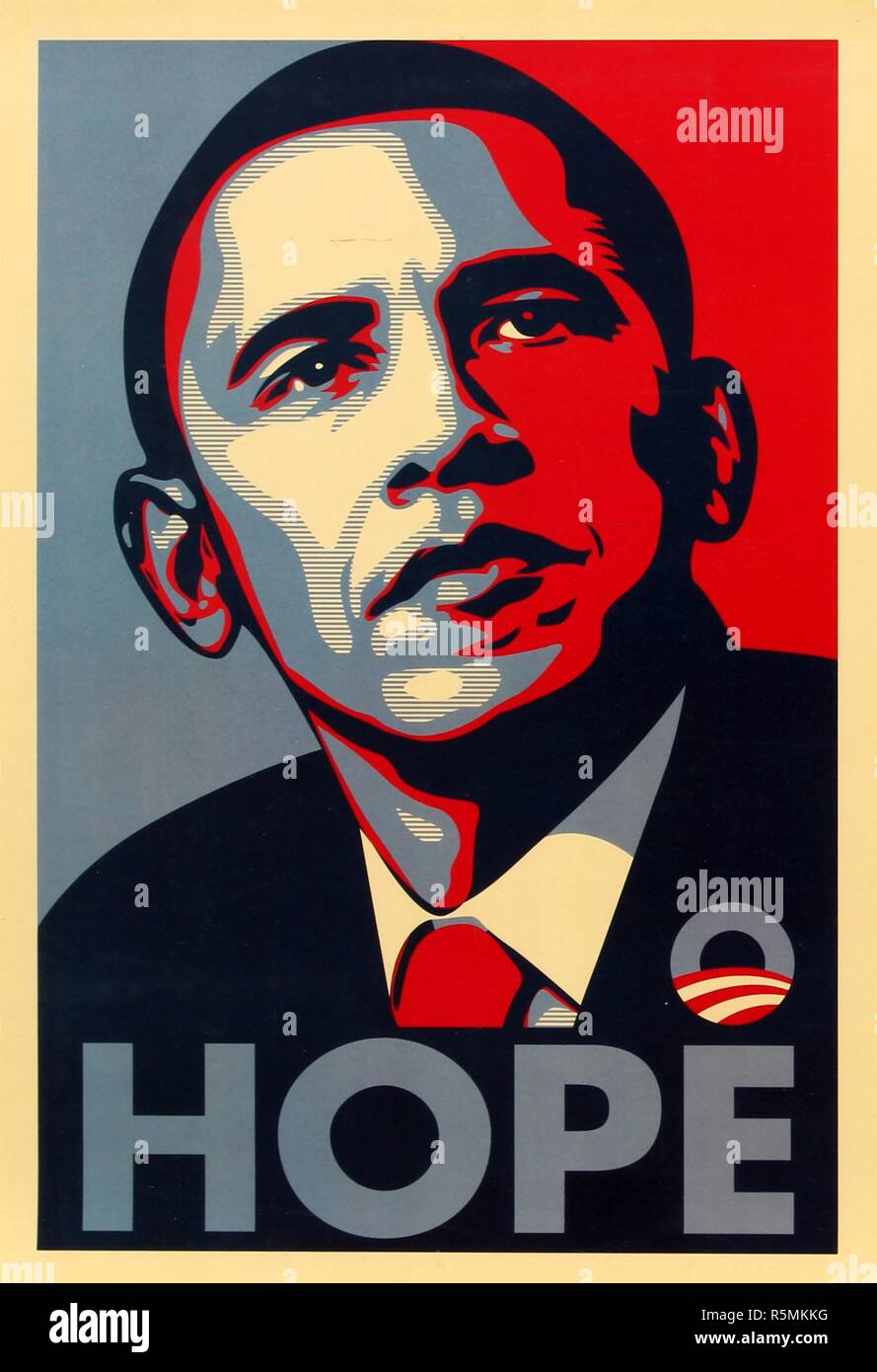 Shepard fairey poster hi-res stock photography and images - Alamy