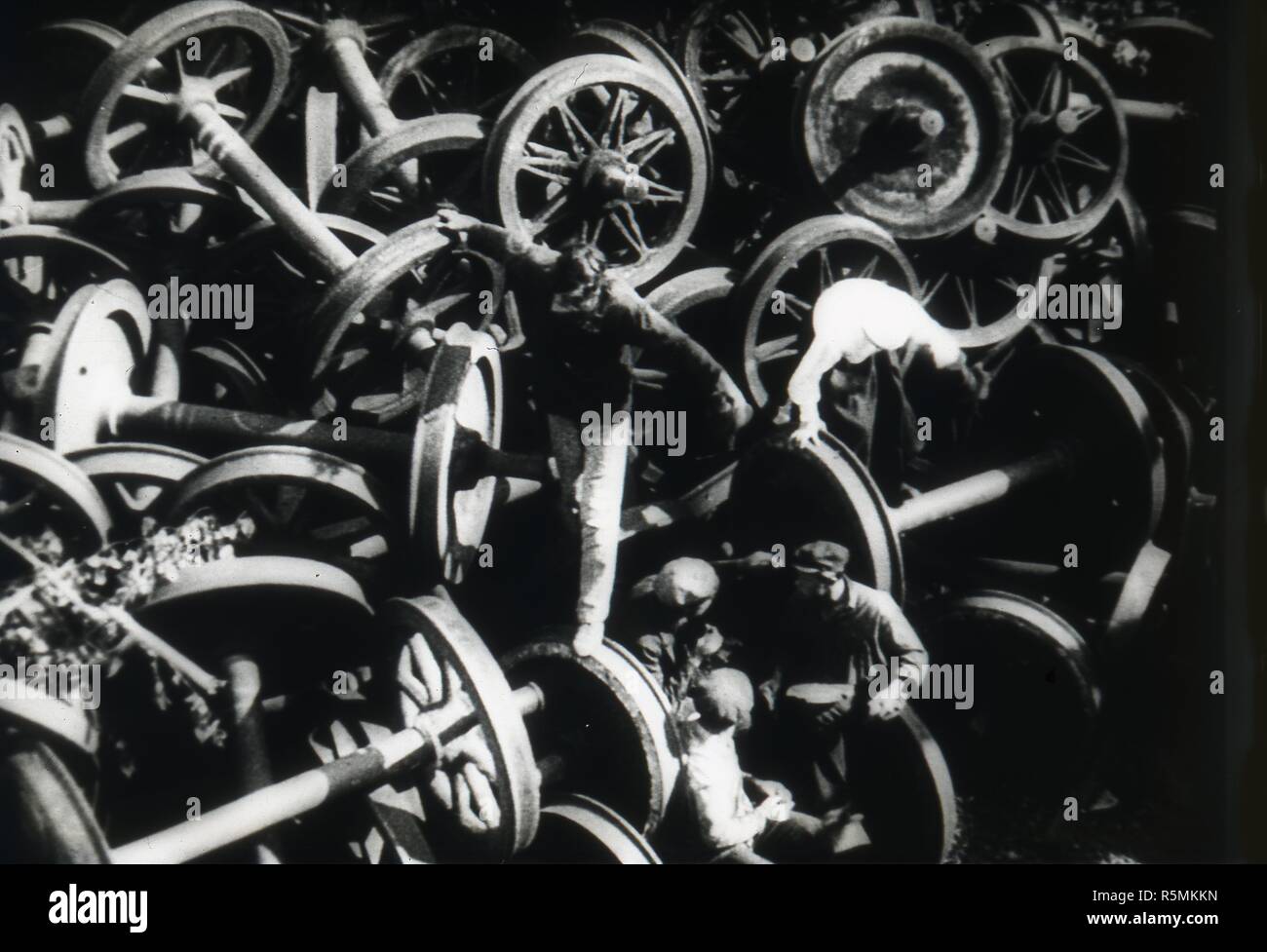 Scene from the film Strike by Sergei Eisenstein. Museum: PRIVATE ...