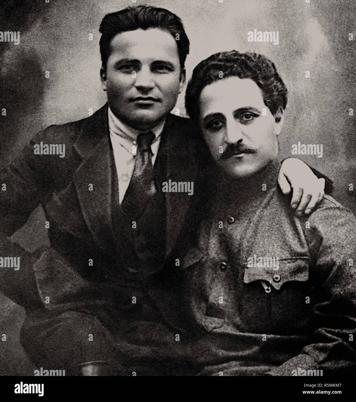 Sergei Kirov (1886-1934) and Sergo Ordzhonikidze (1886-1937). Museum ...