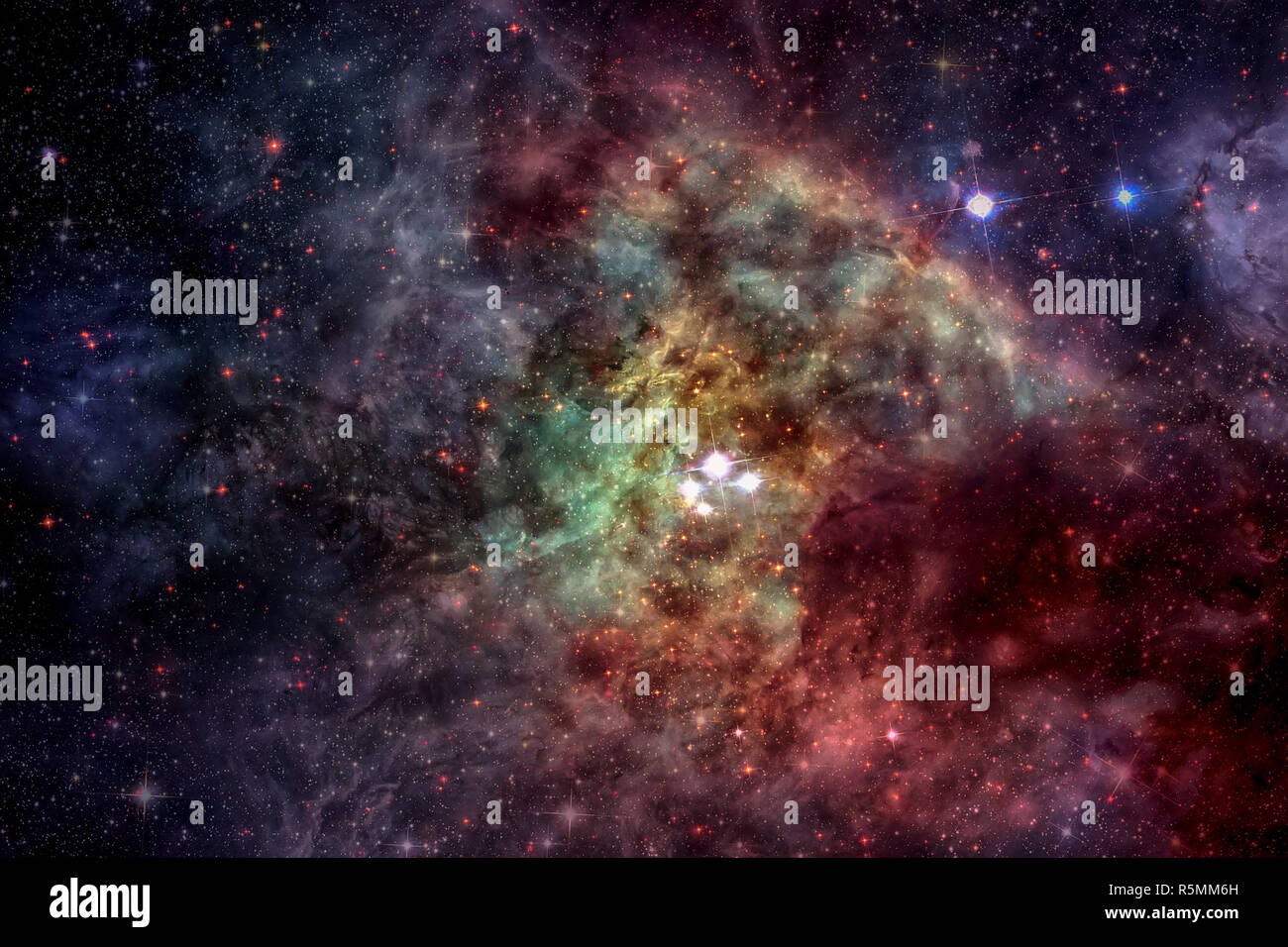 Galaxy - Elements of this Image Furnished by NASA Stock Photo - Alamy